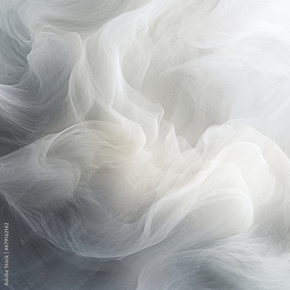 Fondo abstracto con formas ahumadas y difuminado de tonos grises y ...