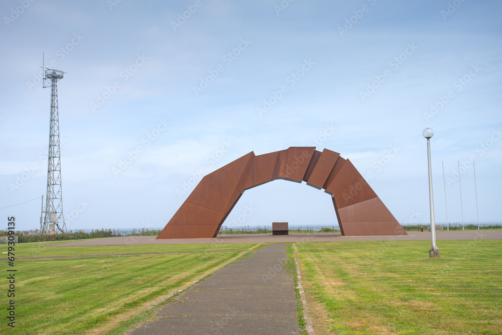 The Four Islands Bridge, a monument dedicated to praying for the return ...