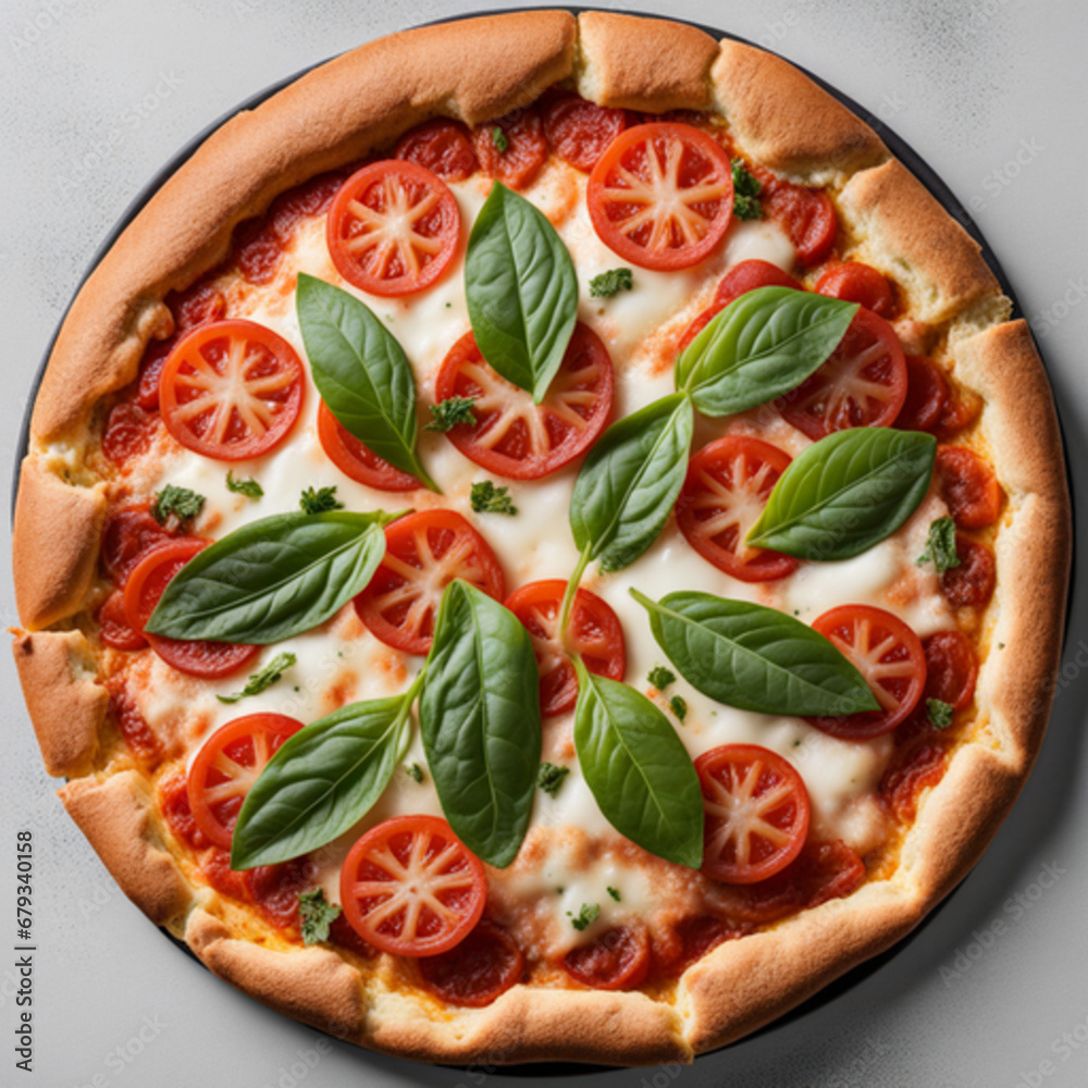 Python Import Matplotlibpyplot As Pltimage Of Pizza Margherita Top View Photographic Image Sty