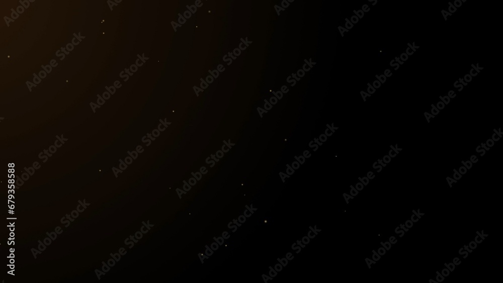 Golden Sparkling Floating Particles Background (Customizable) Stock Template | Adobe Stock
