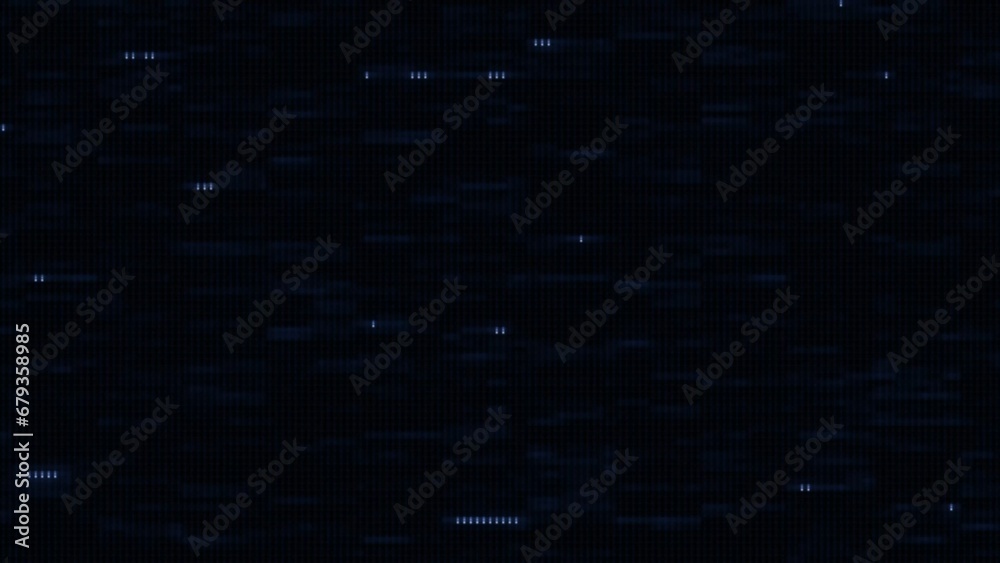 Digital Glitch Distorted Blocks Background (Customizable) Stock ...