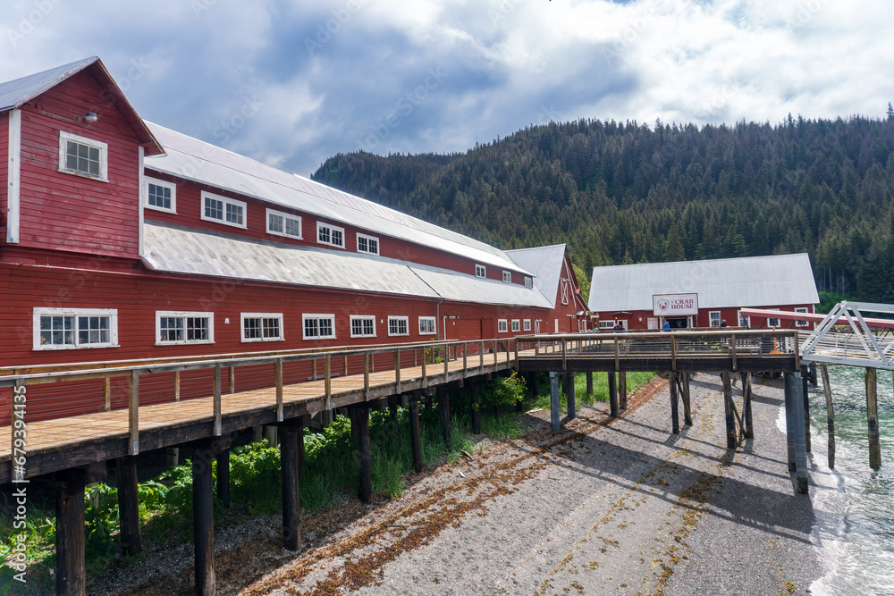 Icy Strait Point, Alaska: The Hoonah Packing Company facility a former ...