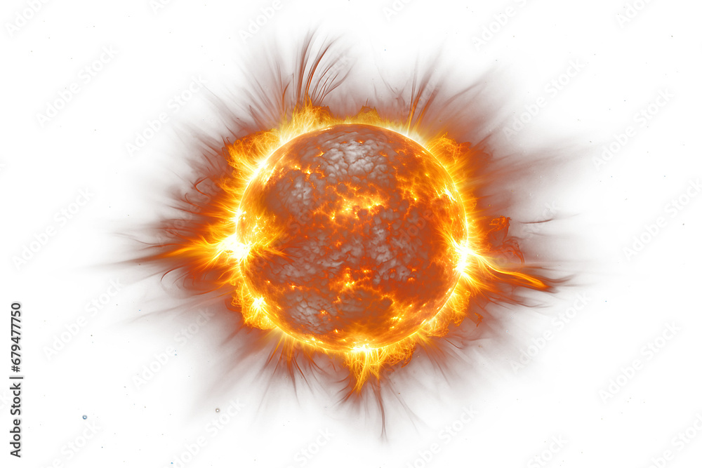 solar flare effect isolated on transparent background - design element ...