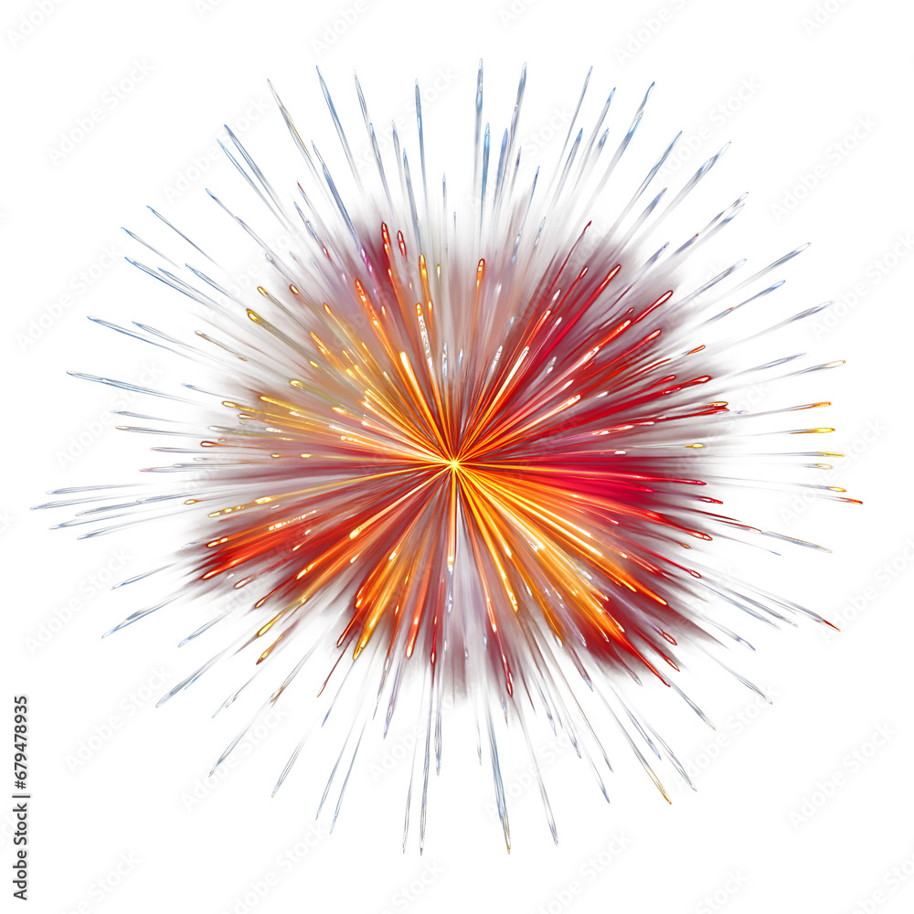 starburst effect isolated on transparent background - design element ...