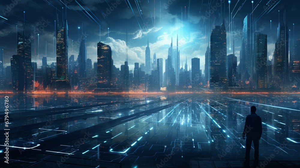 A digital city grapples with a massive blackout triggered by a cyber ...
