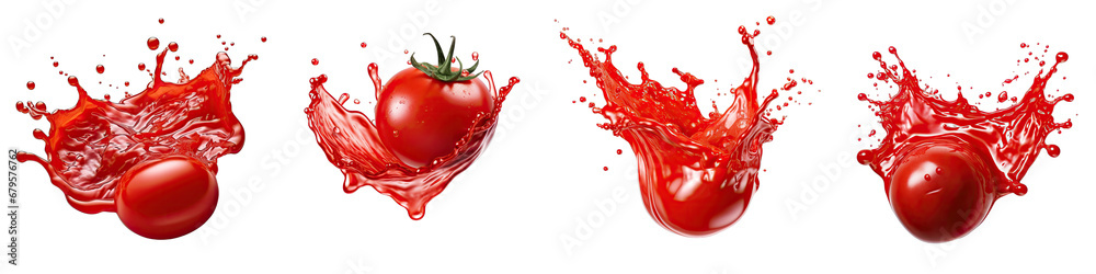 Ketchup tomato sauce drop splash Hyperrealistic Highly Detailed ...