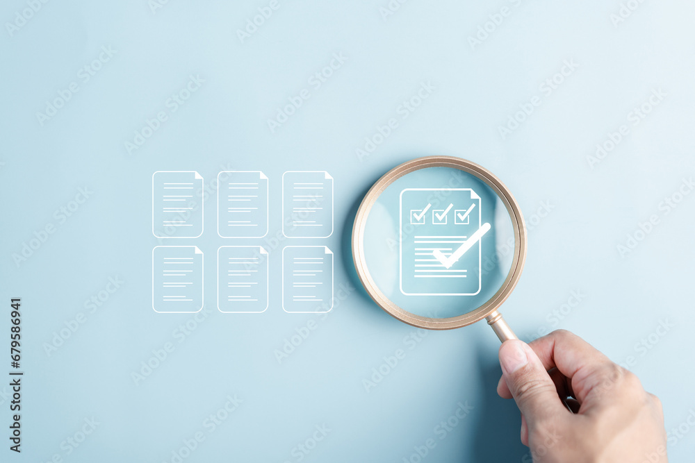 Quality Certificate and Checklist document analyst target marketing ...