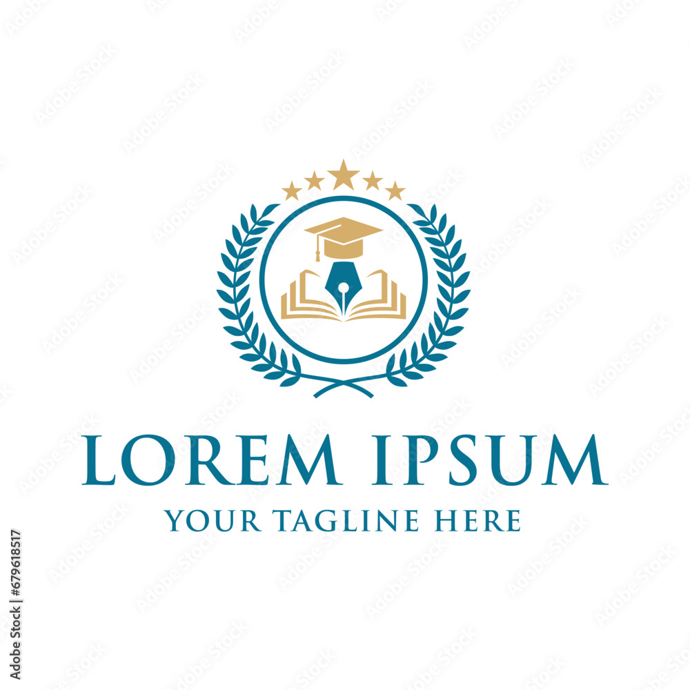 Law logo designs. University and academy vector logo, icon for high ...