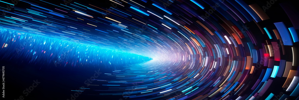 abstract background with code snippets swirling around like a vortex ...