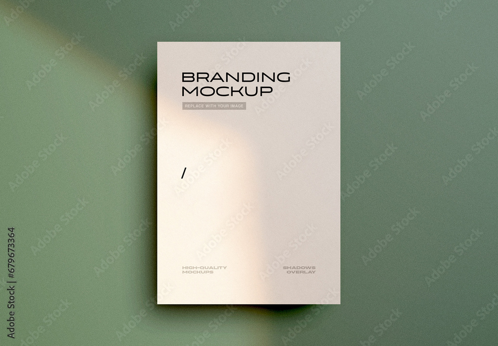 Modelo de Branding Letterhead Mockup do Stock | Adobe Stock