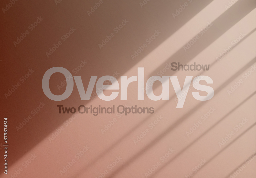 Realistic Shadow Overlays Mockup With Generative AI Stock Template ...