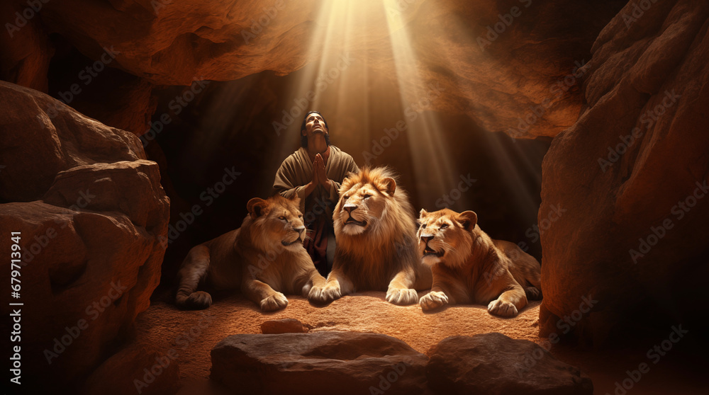 Daniel in the Lions' Den - Luminous Faith: Daniel's Prayerful Encounter ...