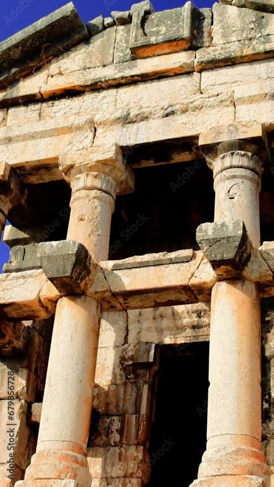 Discover ancient Roman Mausoleum of Mezgitkale in Mersin, a testament ...