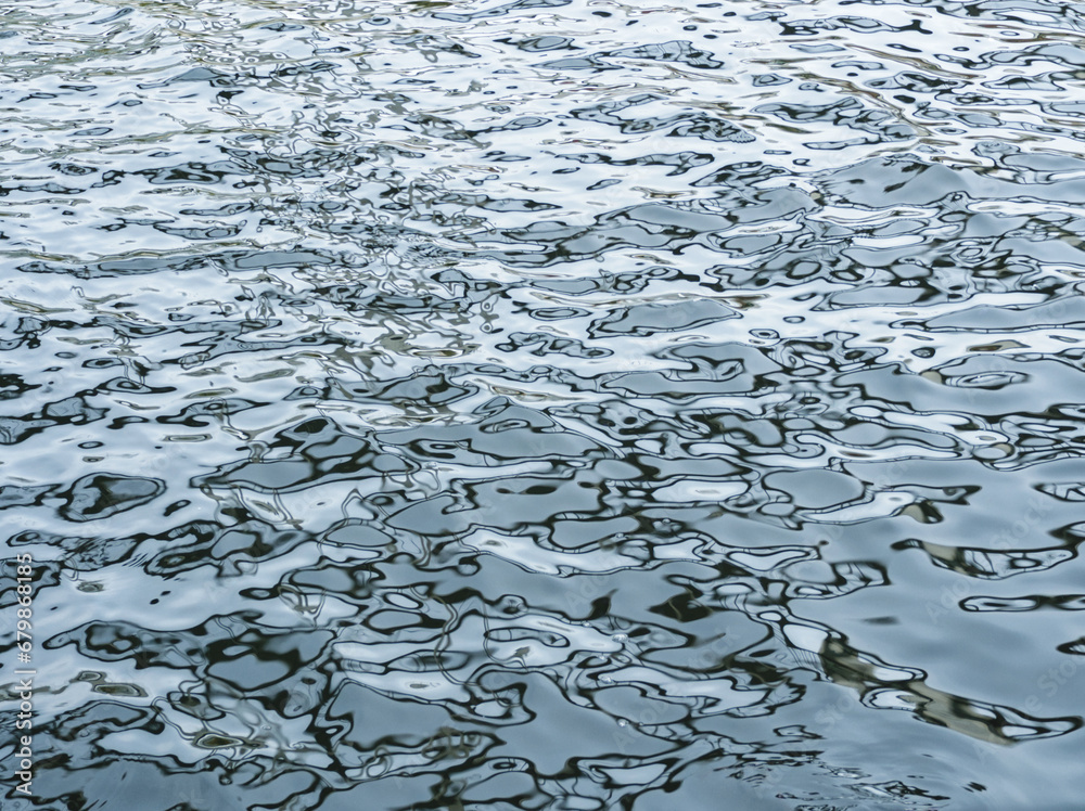 Abstract blue water reflex background. Reflection and abstract ...