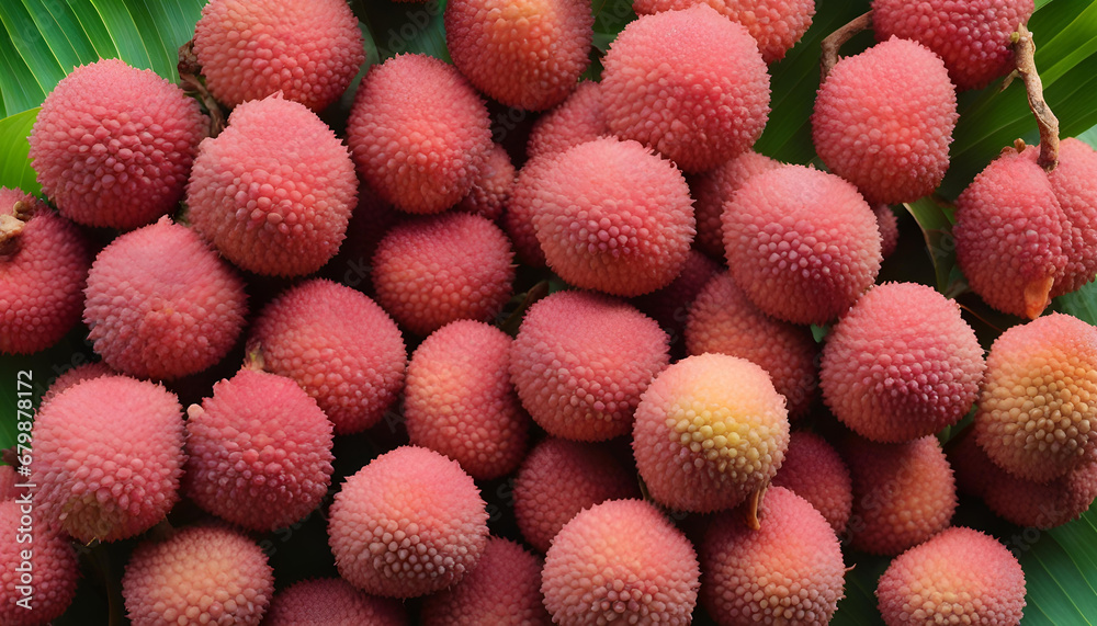Beautiful lychee fruit. Lychee fruit for advertising. eat lychee fruit ...