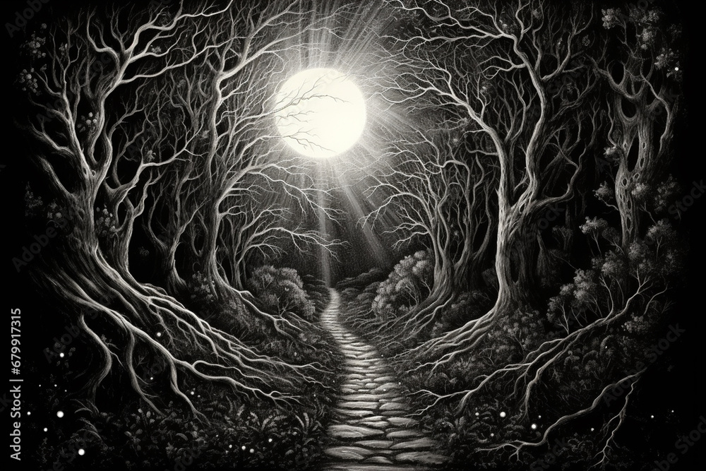 Representing the path to recovery from depression with intricate ...