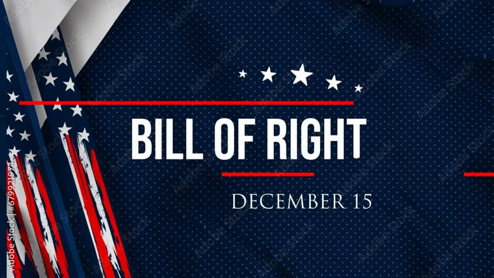 Animated Bill of Rights Day in the United States, a commemoration of ...
