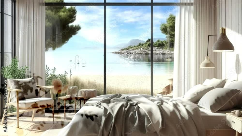 modern living room with light blue sofa couch, luxury interior ...