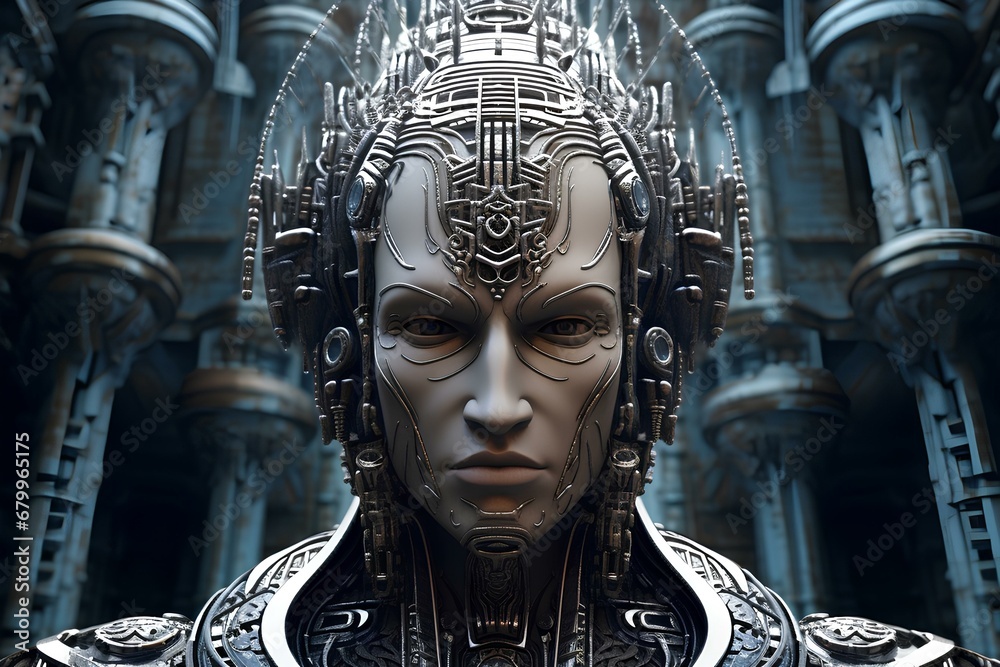 Huitzilopochtli, The Aztec Sun God. Black paper with intricate and ...