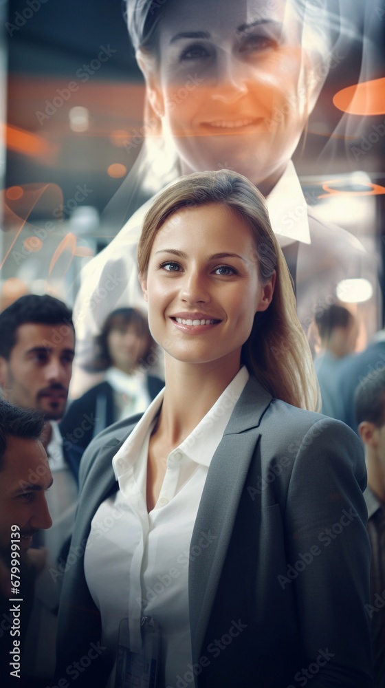 Illustrate a vibrant ecosystem with various elements representing ...