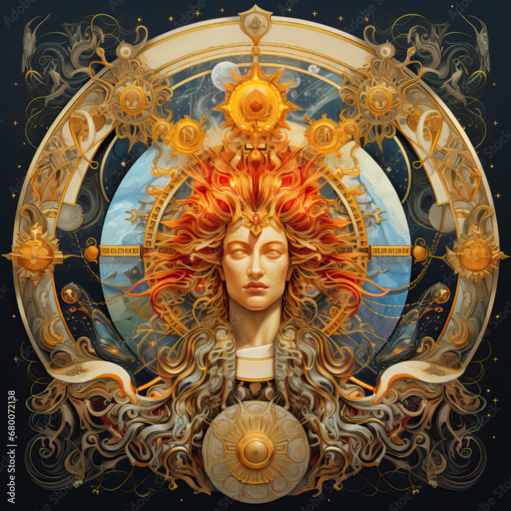 The astrological combination of sun conjunct chiron in zodiac sign ...