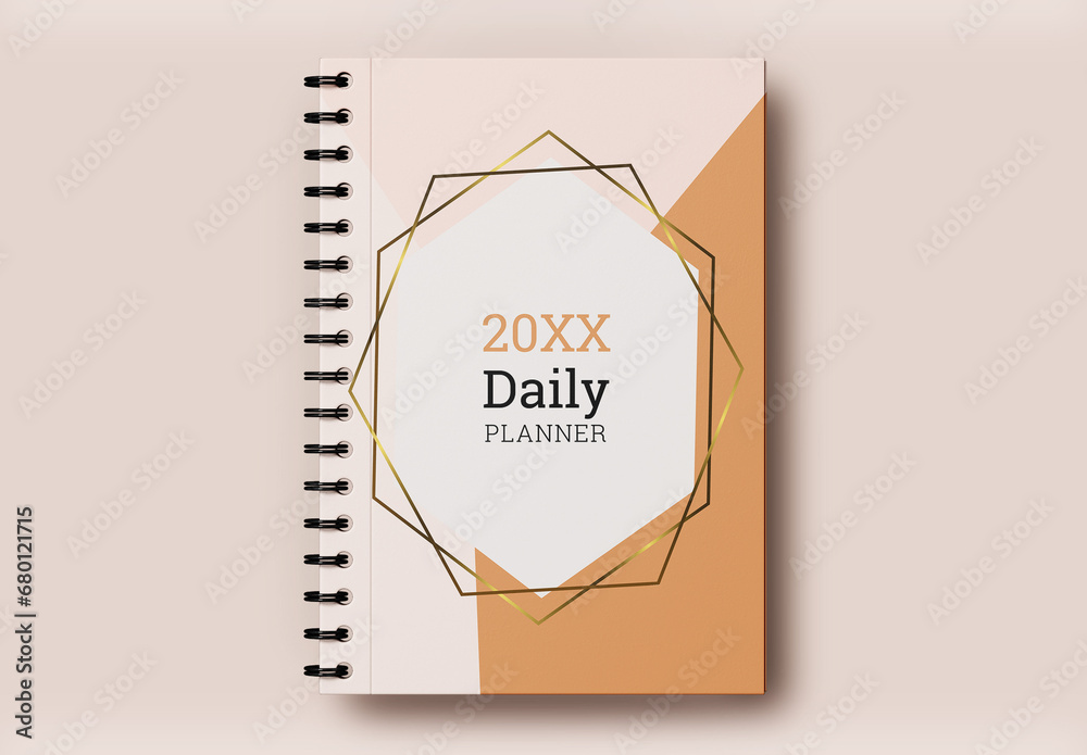 Daily Planner Layout Stock Template | Adobe Stock