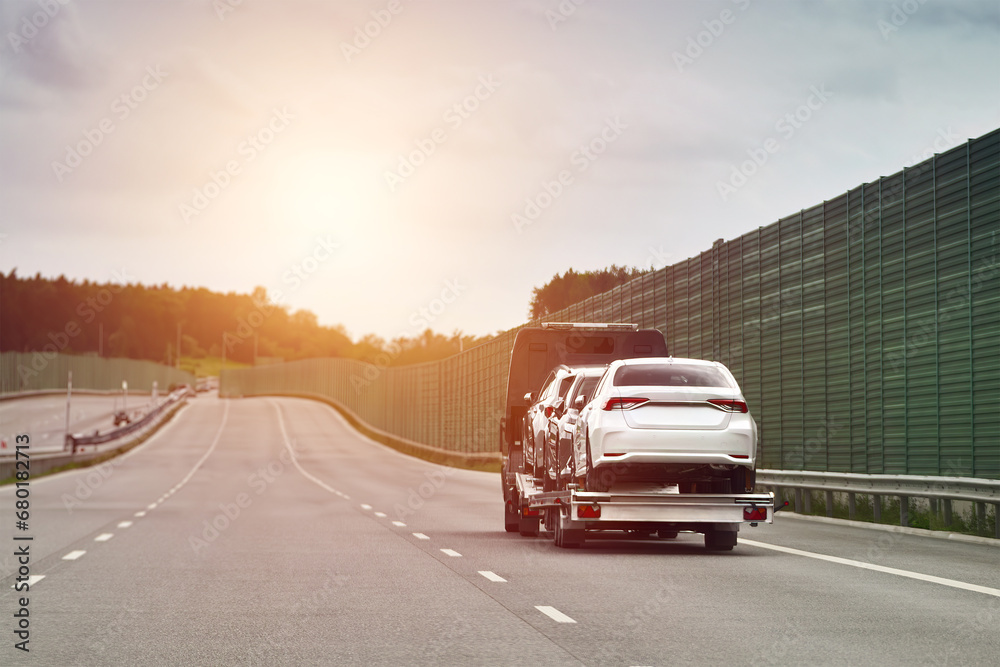 How to Deal with a Car Breakdown on the Road. A Tow Truck Service ...