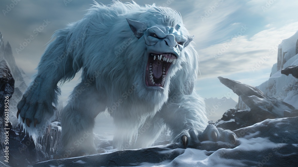 Glacial yeti description the glacial yeti is a towering ice creature ...