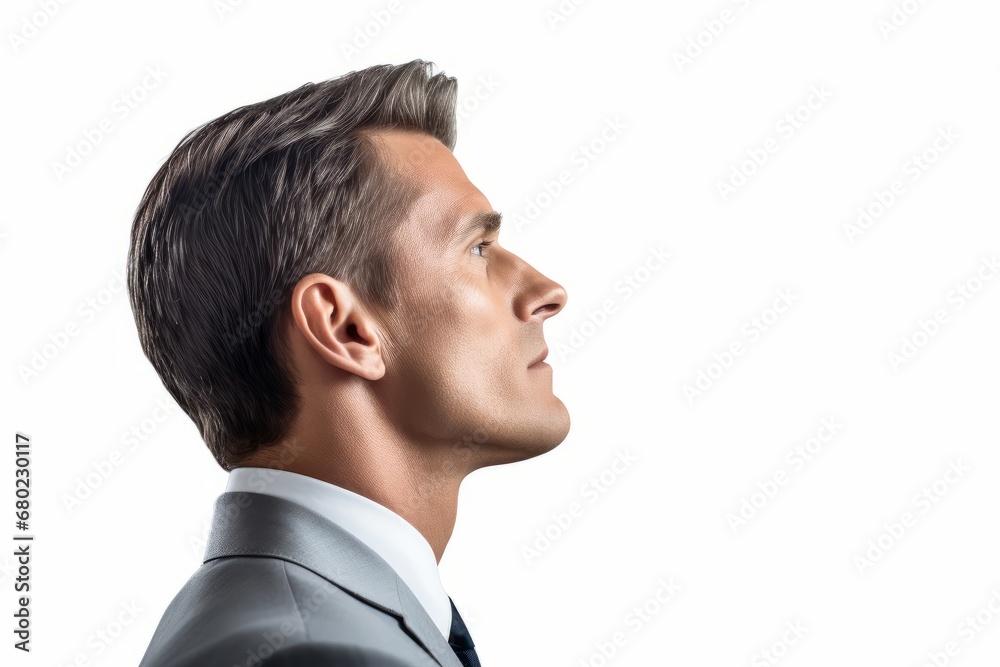 elegance fashion model male man in fineformal suit cloth portrait ...