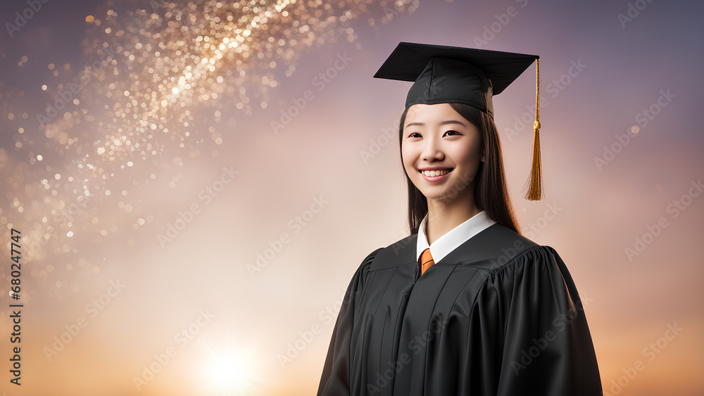 Happy Expression of Newly graduated student on the day of convocation ...