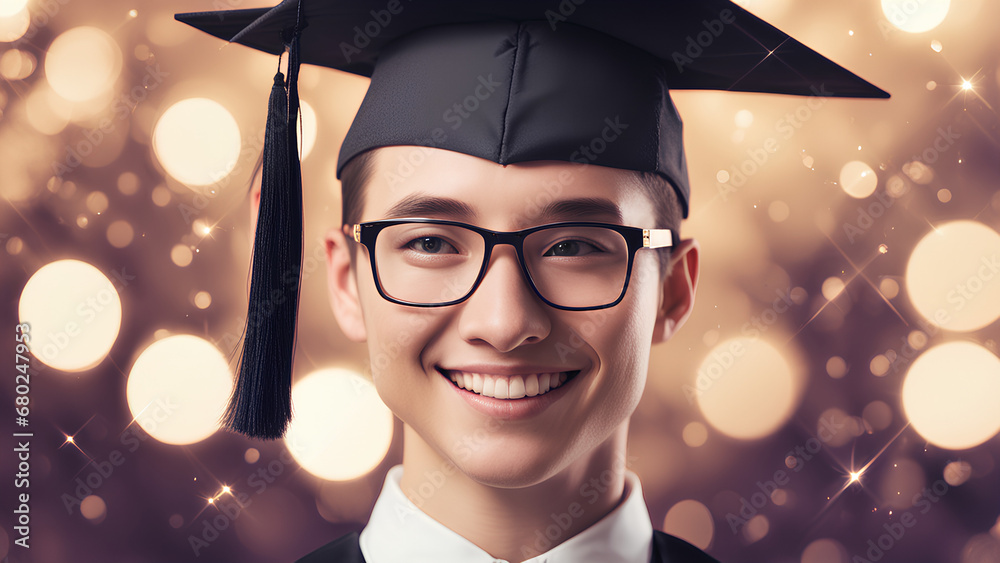 Happy Expression of Newly graduated student on the day of convocation ...