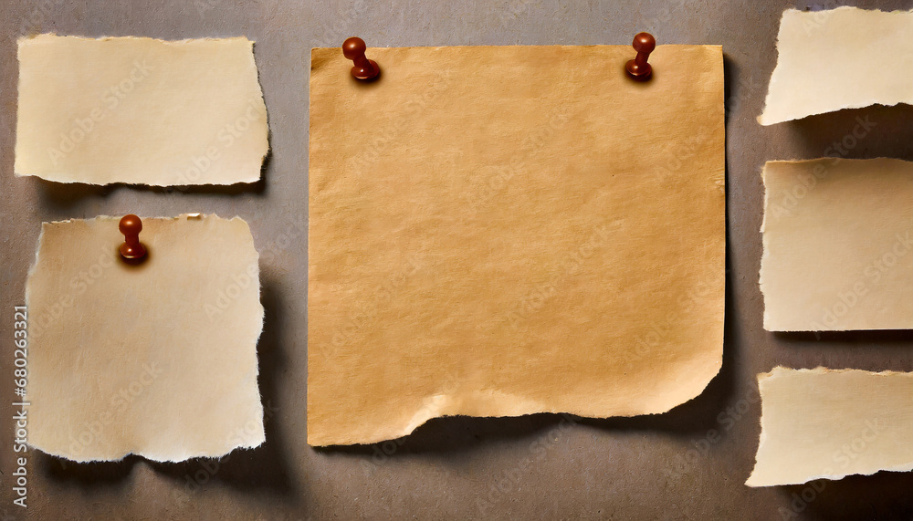 note paper blank sign tag label background ripped torn pad message ...