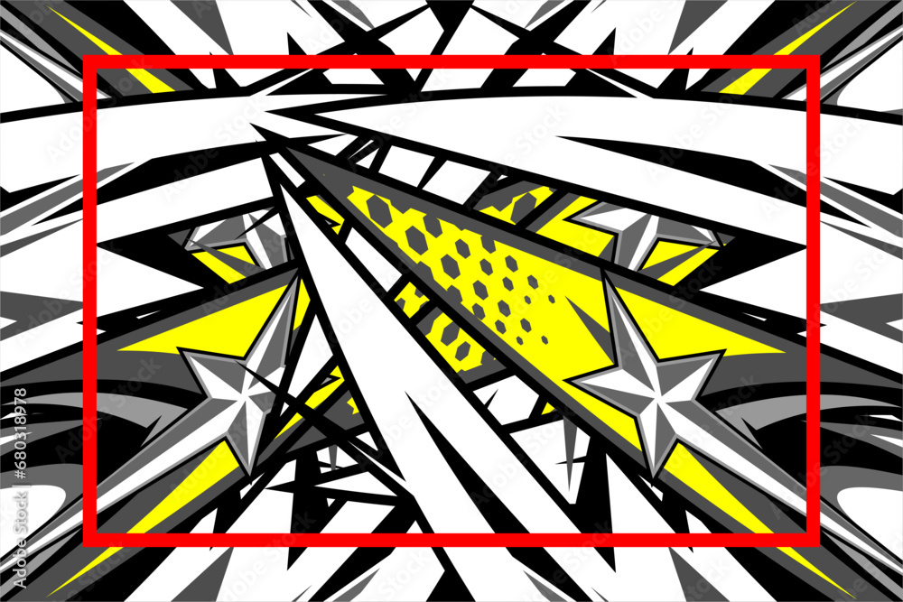 vector abstract racing background design with a unique line pattern and ...