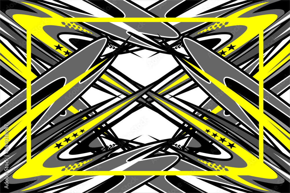 vector abstract racing background design with a unique line pattern and ...
