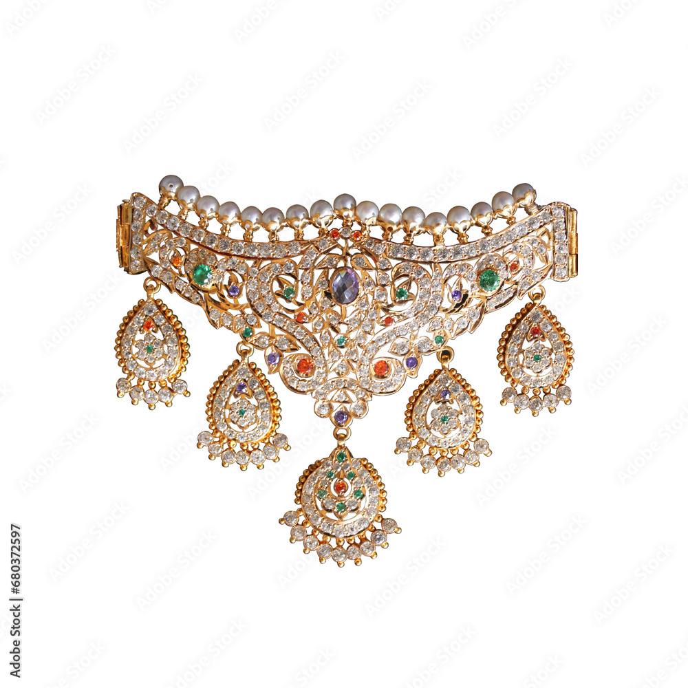 Rajasthani traditional jewellery punchi wear on triceps Stock Photo ...