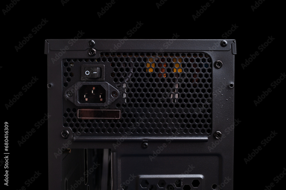 Electrical power supply psu for computer system unit components ...