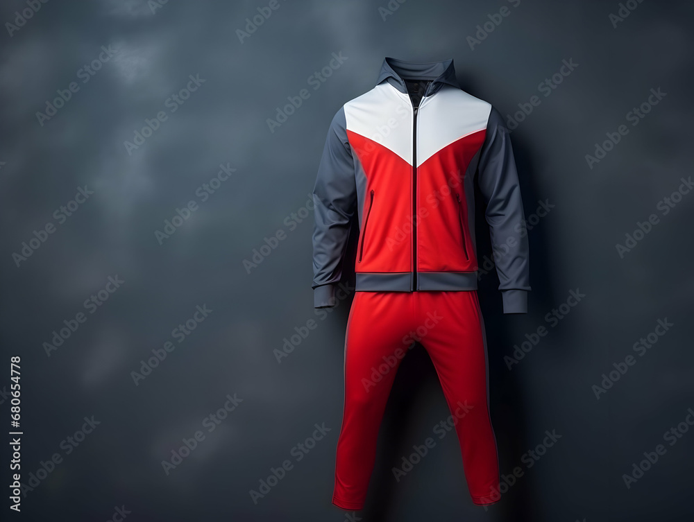 Body builder man fitness suit mockup, 3D man fitness suit mockup ...