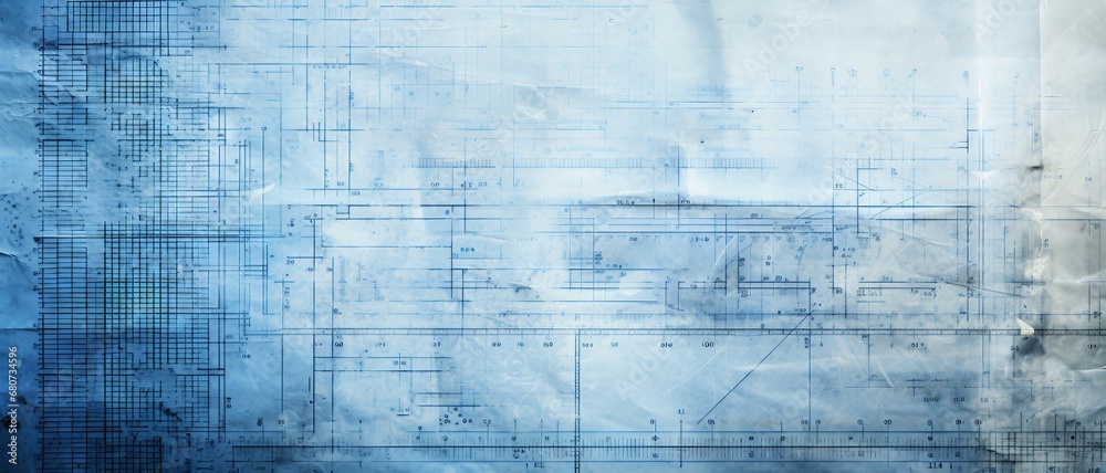 Blueprint on Graph Paper texture background,a blueprint-inspired paper ...