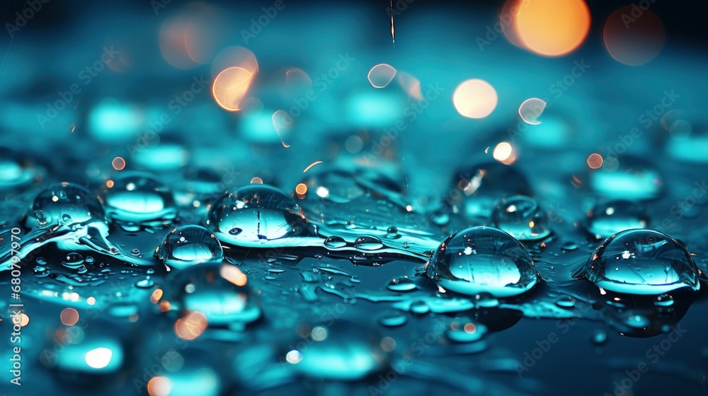 Falling Raindrops Footage Animation Realtime , Wallpaper Pictures ...