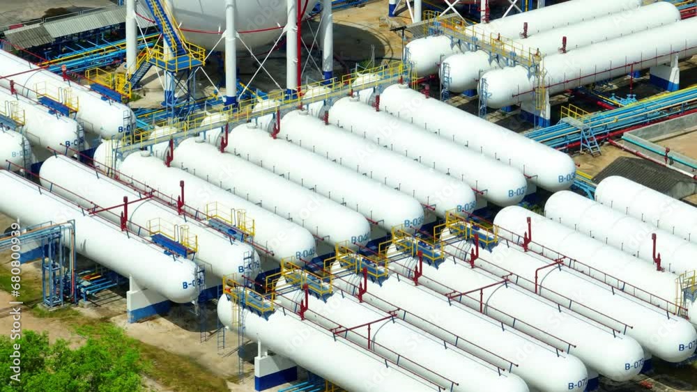 Natural gas storage involves injecting gas into depleted oil and gas ...