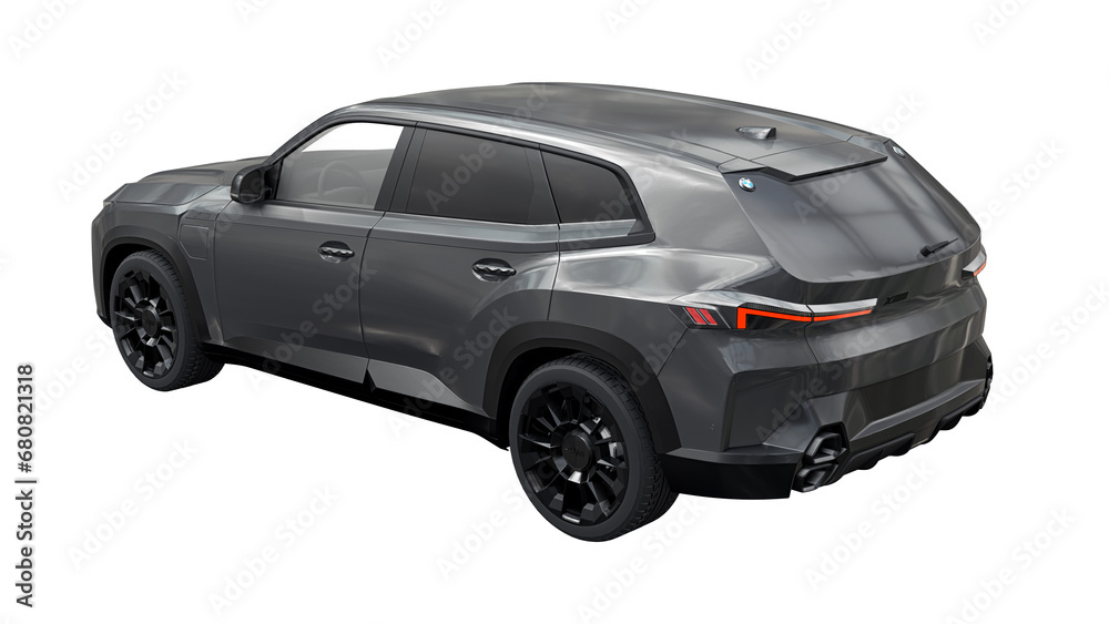 Germany, Berlin. November 15, 2023. BMW XM 2023 Individual Dravit Grey ...