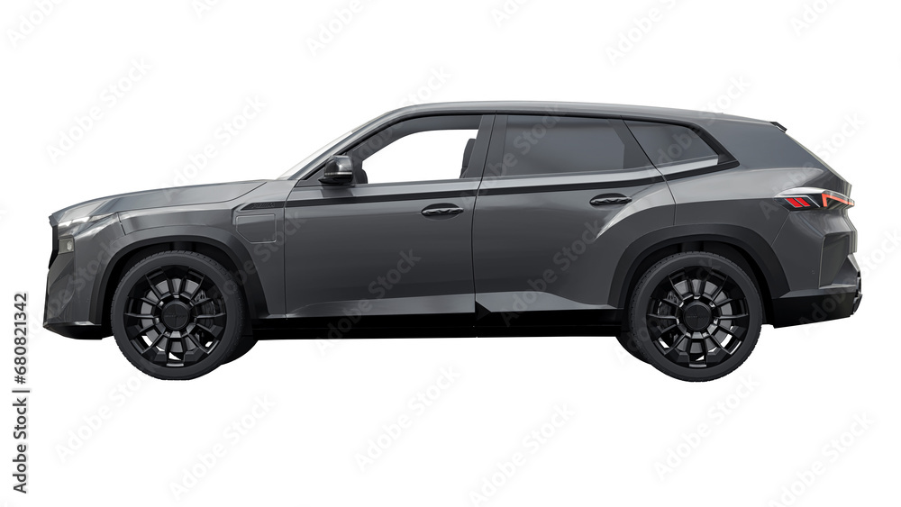 Germany, Berlin. November 15, 2023. BMW XM 2023 Individual Dravit Grey ...