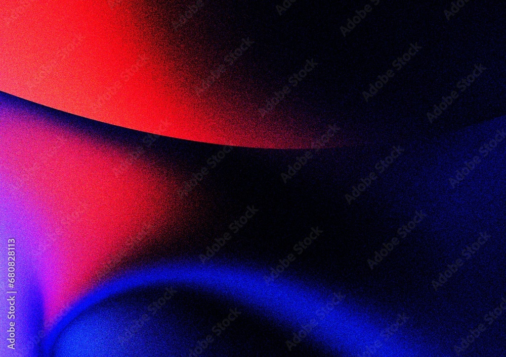 red blue purple abstract gradient wave background with grain and noise ...