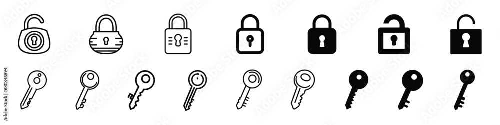 Lock vector icon, Lock Icon, Security symbol, Locks Icons, Security ...