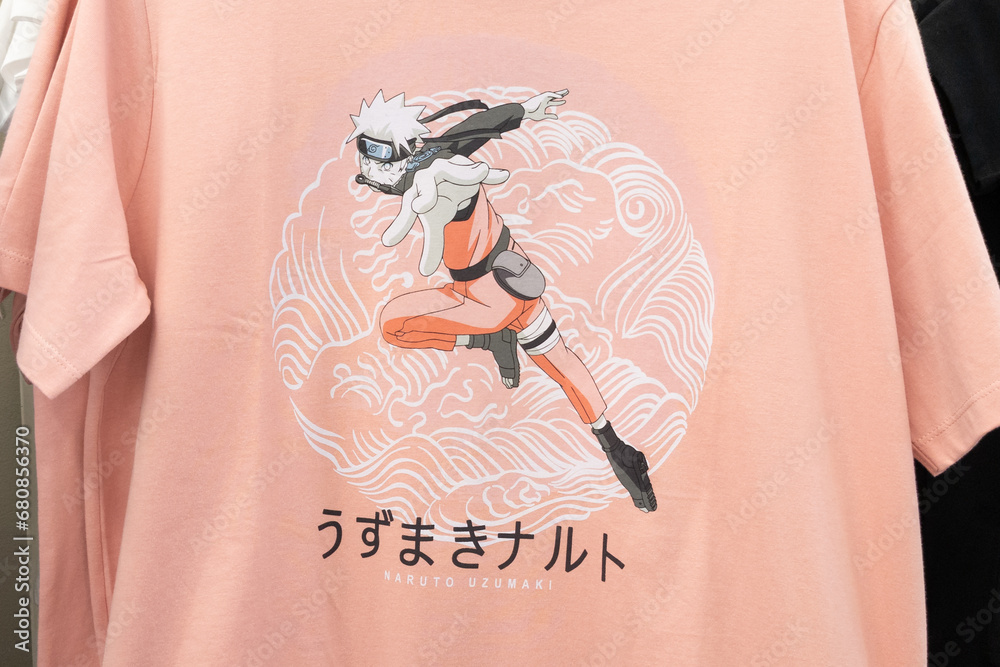 Naruto uzumaki logo brand and text sign manga books on advertising ...
