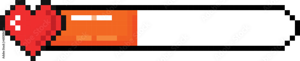 Pixel Heart, Pixel SVG, Pixel Heart svg, Game Over svg, Health Bar svg ...