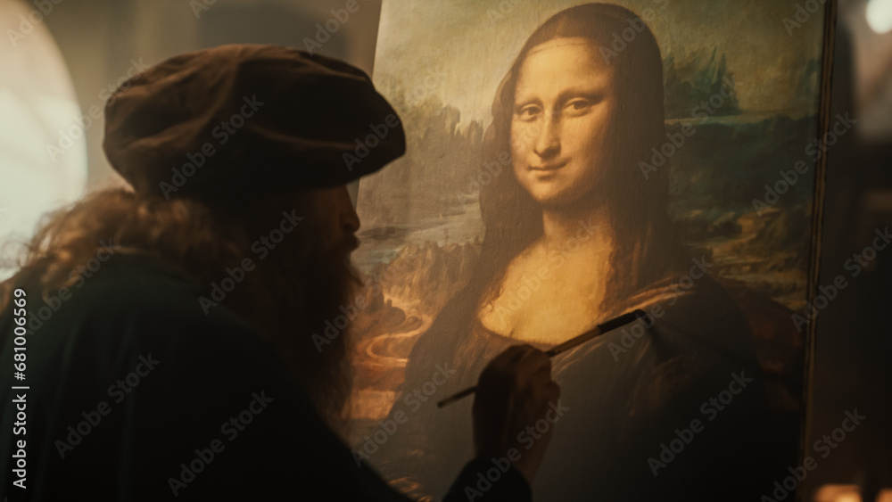 Creation of High Art: Documentary Depiction Scene of the Famous ...