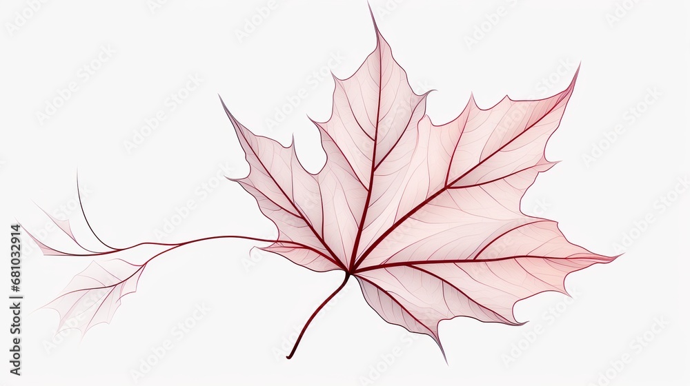 Realistic falling leaves. Autumn forest maple leaf in september season ...