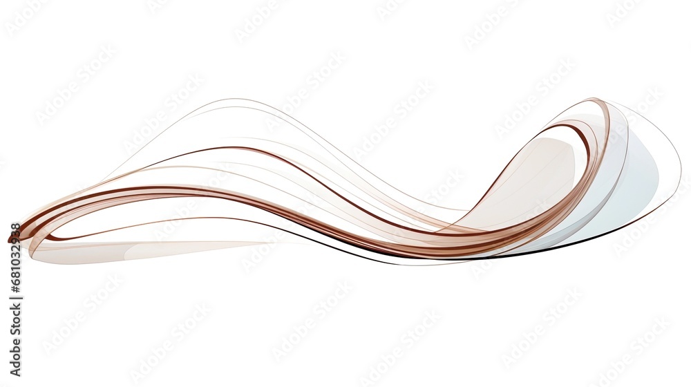 one line colorful art isolated on white background Stock Photo | Adobe ...