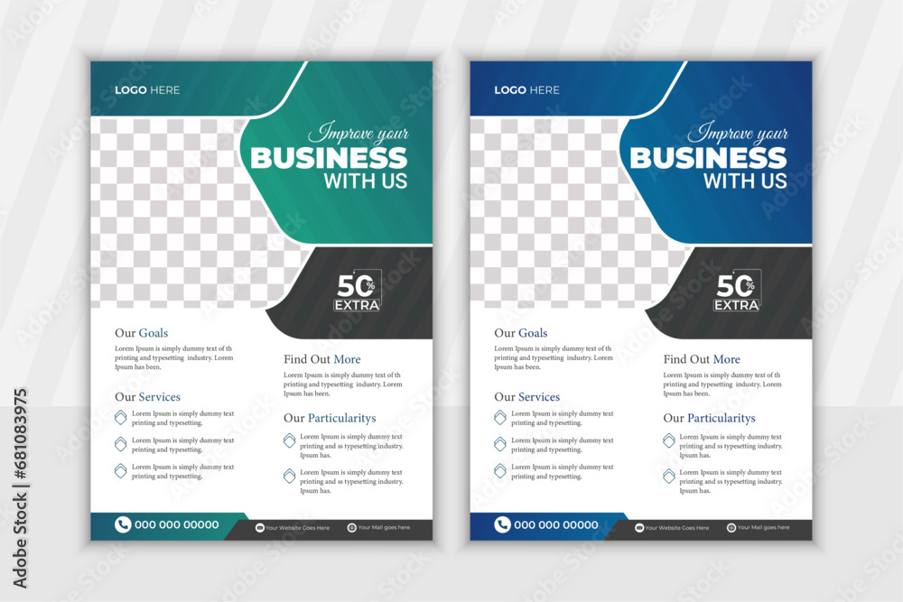 It’s a modern, professional, creative and eye-catchy Corporate Business ...